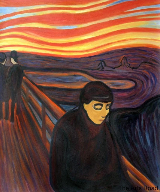 Despair Abstract Art