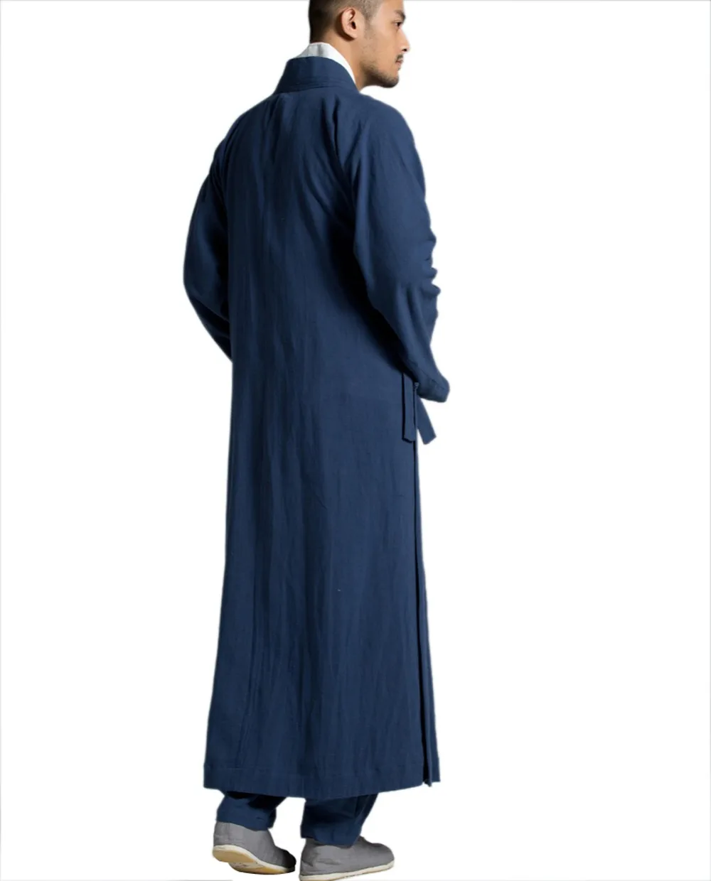 ZanYing Buddhist Monk Robe Vintage Religion Gown Blue S 3XL Summer ZYS28