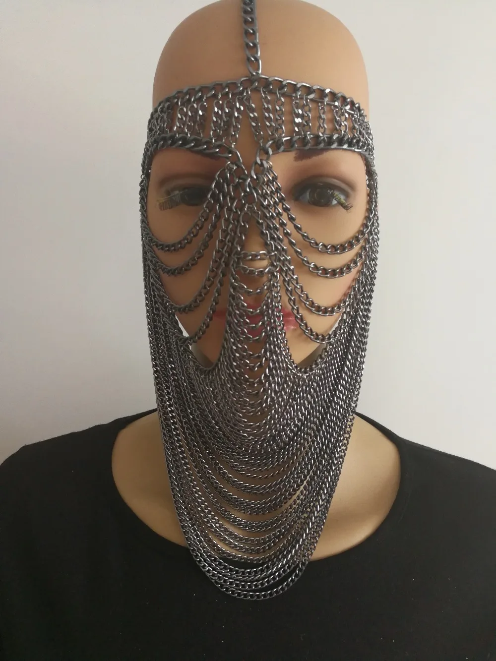 Aliexpress.com : Buy New Fashion Style WRB948 Women Harness Gray Chains ...