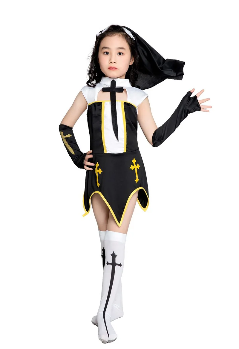 Nun Anime Fancy Costume For Girl
