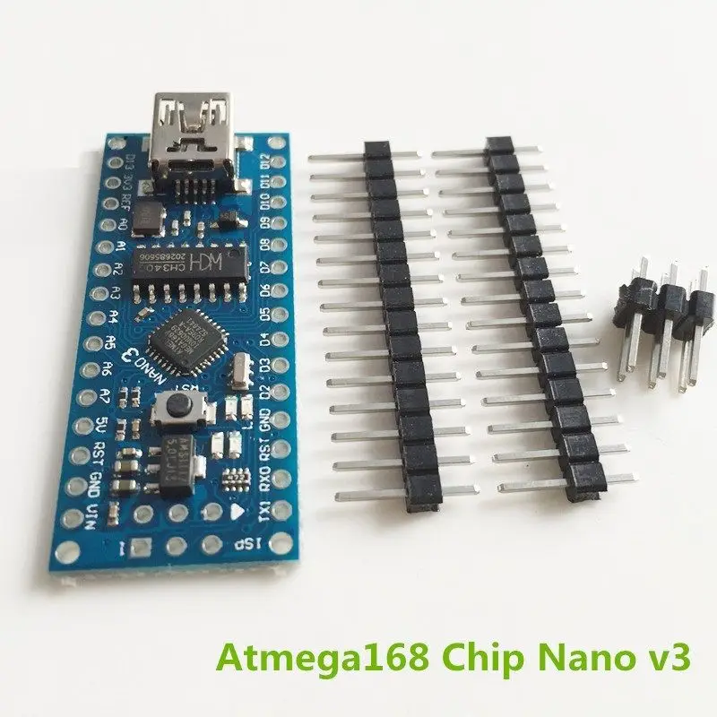 1PCS 나노 V3.0 ATmega168 CH340G 미니 USB 호환 Arduino Nano NEW|arduino nano ...