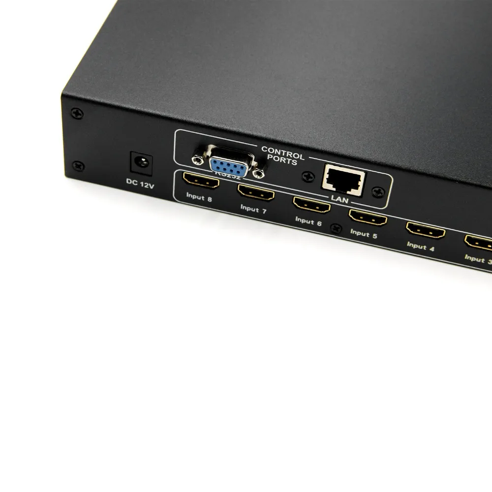 TESmart Rack Mount Ultra HD 4K HDMI 8X8 Matrix Switcher Supports 4Kx2K ...