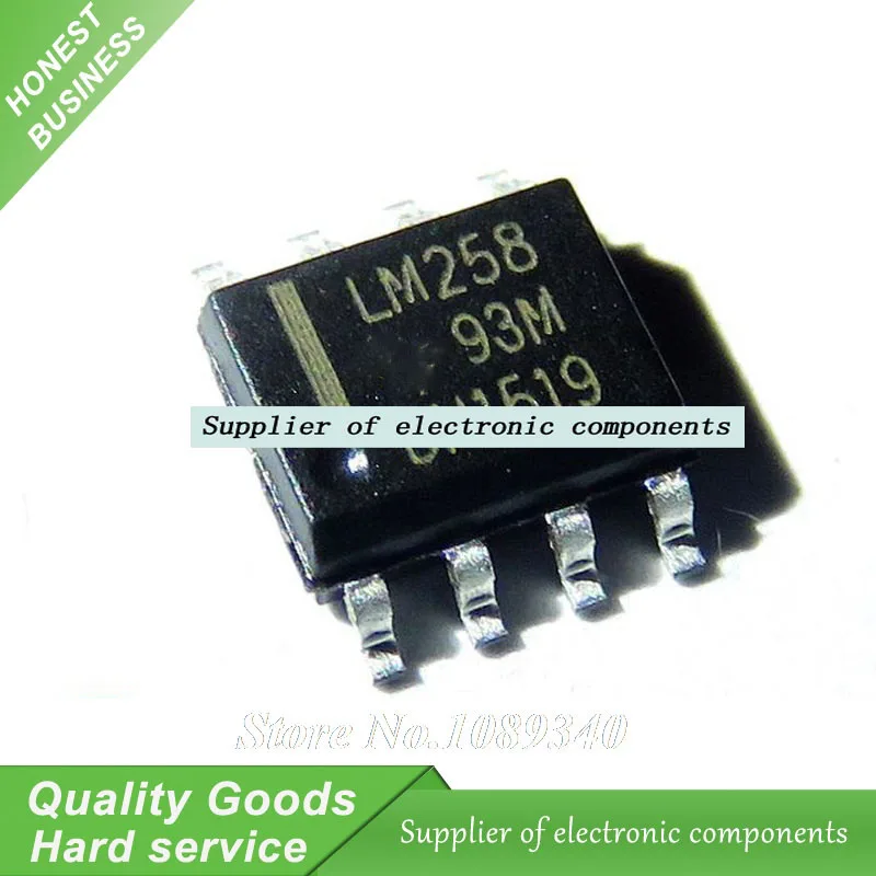 20pcs-lot-LM258DR-LM258-SOP-8-Dual-Operational-Amplifier-IC-New ...