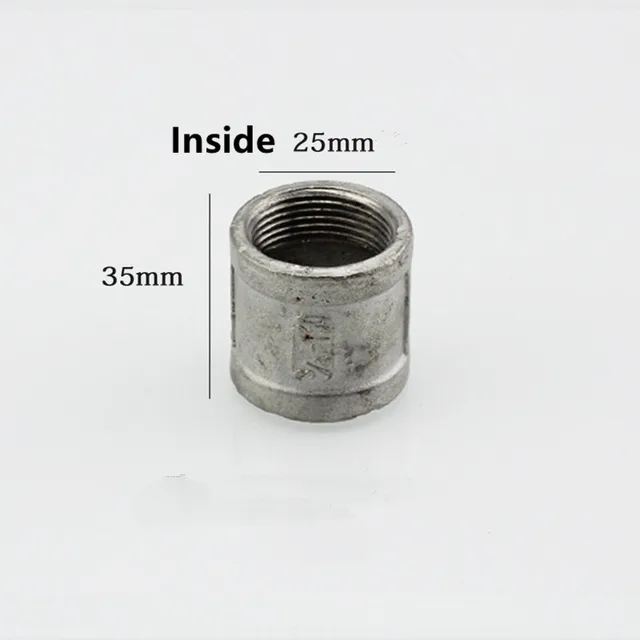3/4" Female* Female Coupling F/F Stainless Steel SS304 Threaded Couple ...