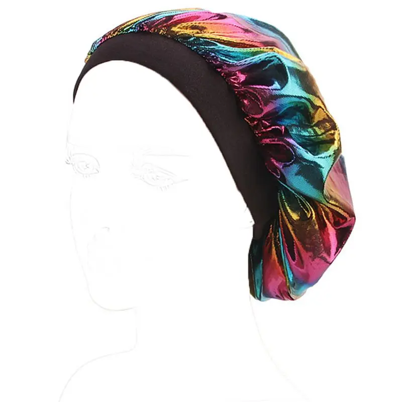 Elastic Rainbow Pride Glitter Bonnet - Queerks™