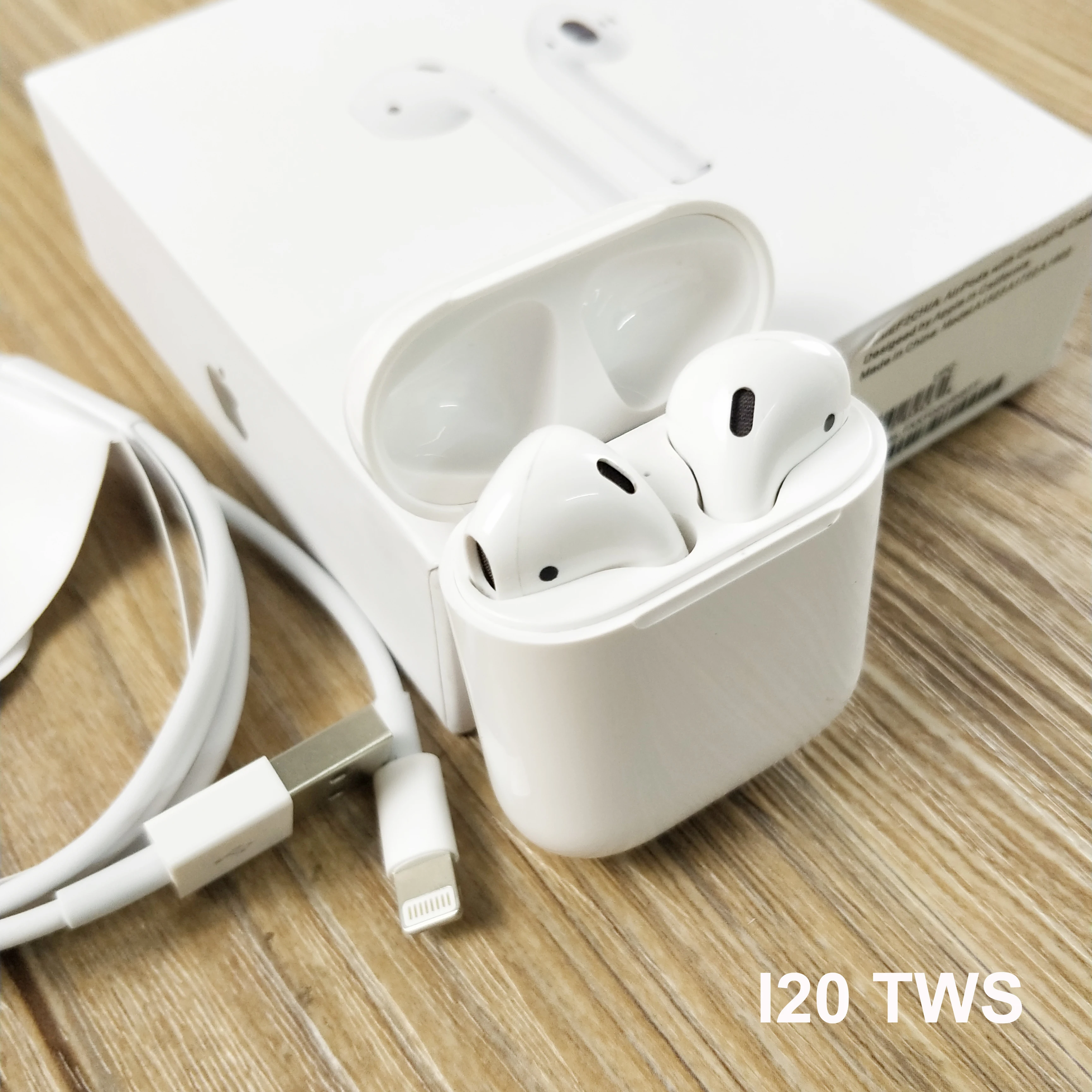 2019 i20 TWS Bluetooth ear Earbuds Air XY Wireless PK w1 chip Earphone ...