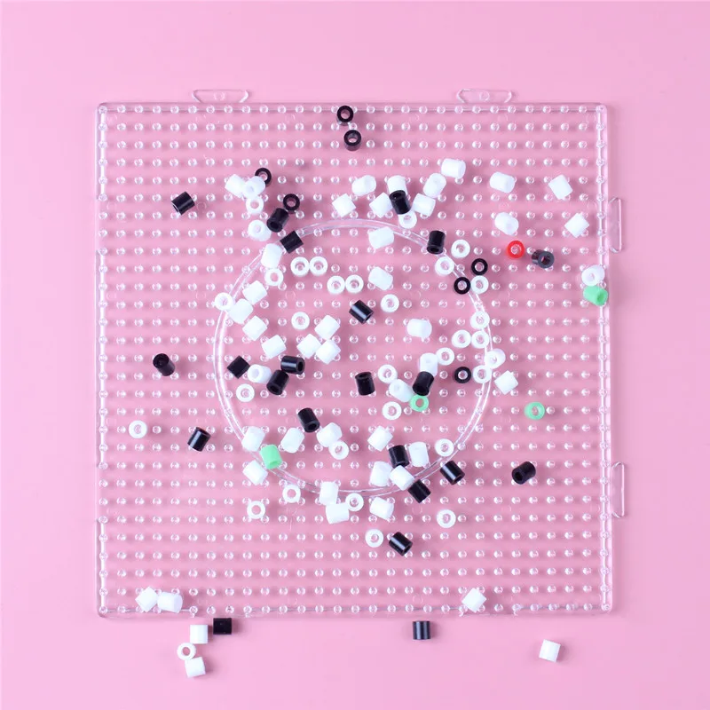 2.6mm Hama Bead Square Pegboard 3D Puzzle Template For Perler Beads ...