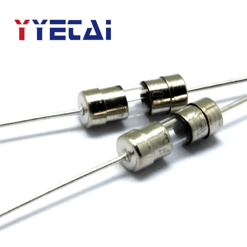 200pcs 3.6*10mm Slow Break With Lead Fuse Double Hat Environmental ...