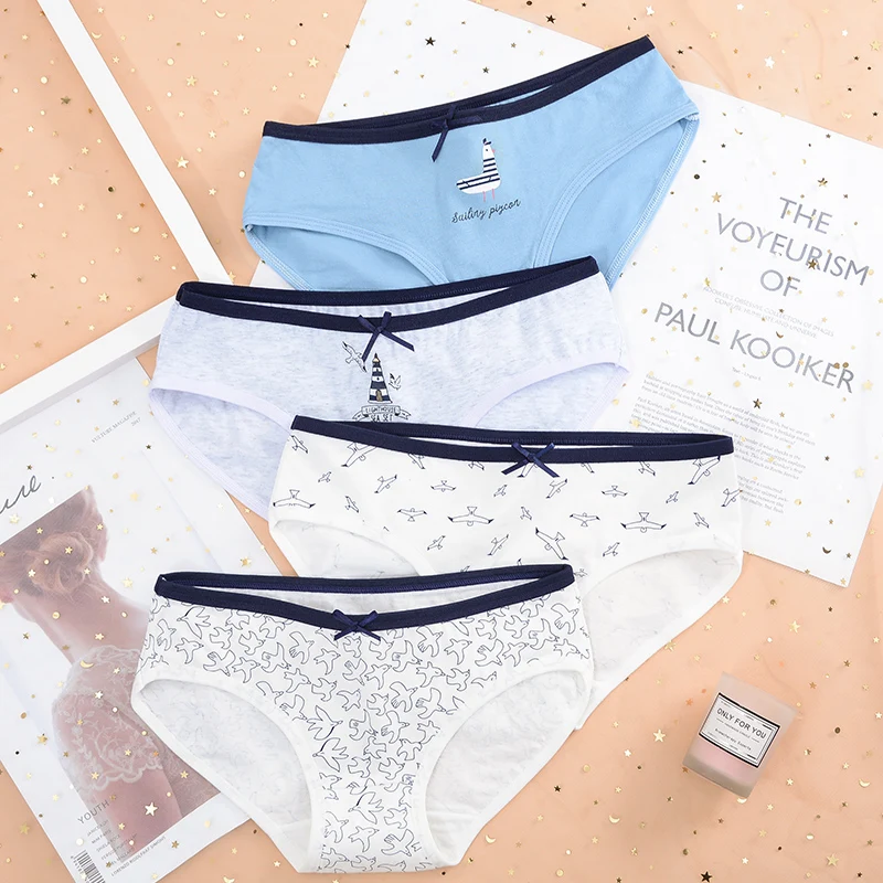 Ropa interior de mujer bragas de algodón de alta calidad pantalones ...