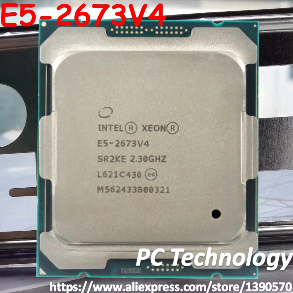 Intel xeon-processador original oem versão e5 2673v4 cpu sr2ke 20-cores ...