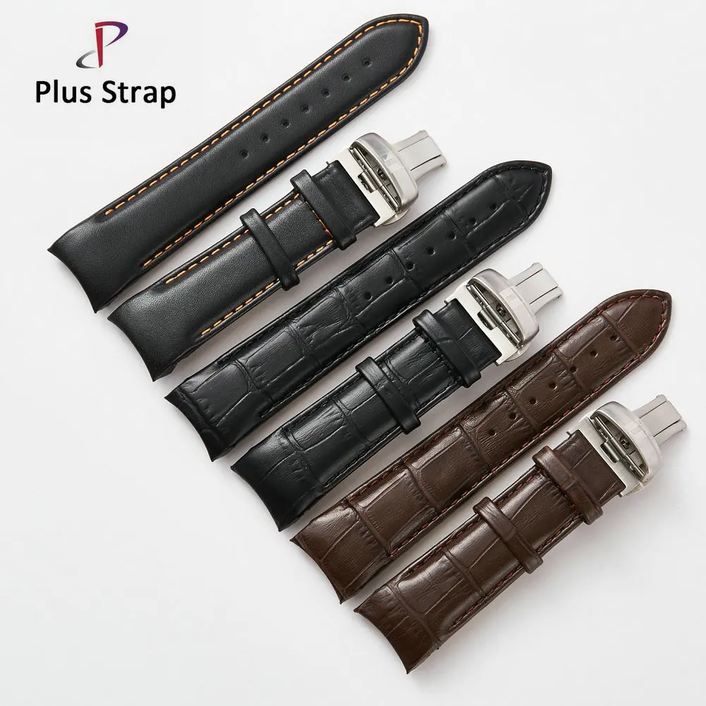 New Genuine Leather Watchband Watch Strap for Tissot Watches ...