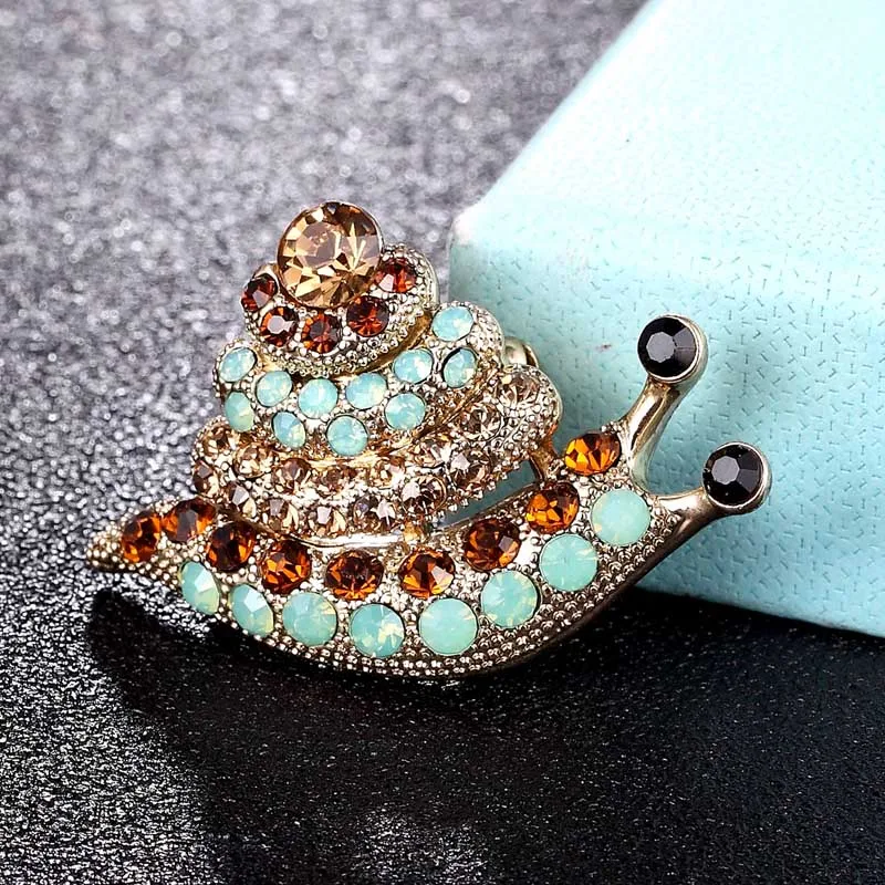 Zlxgirl-cute-Snails-Animal-Brooch-For-Man-gifts-Fashion-Women-Vintage ...