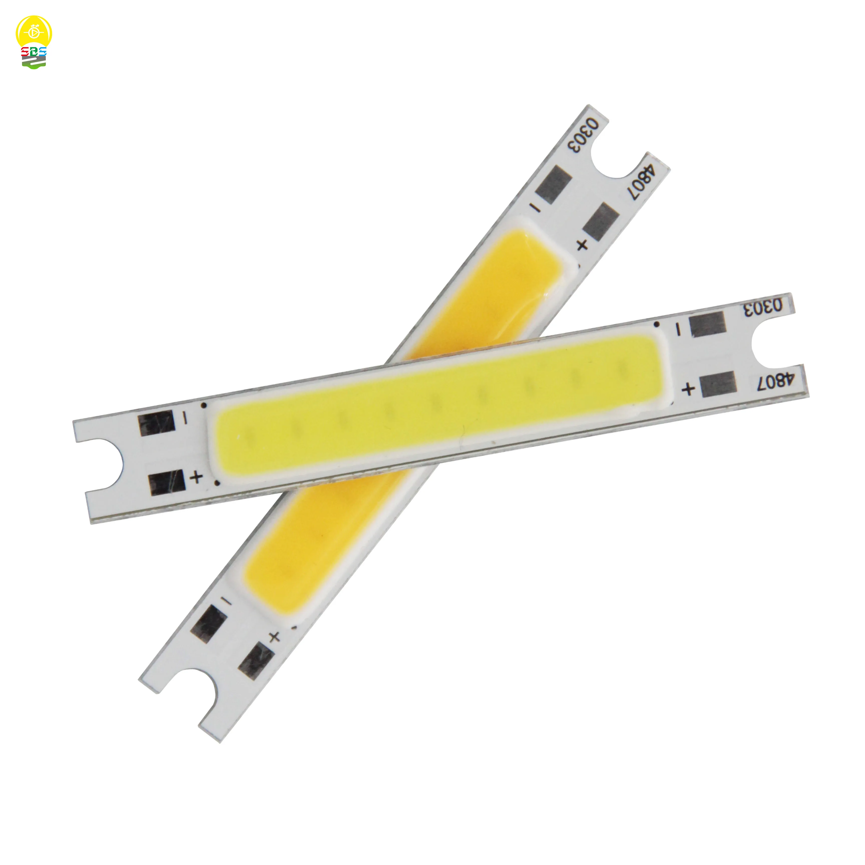 Sumbulbs Led Cob Strip For Wall Lamp 48x7mm Led Light Source 3w 9v ...