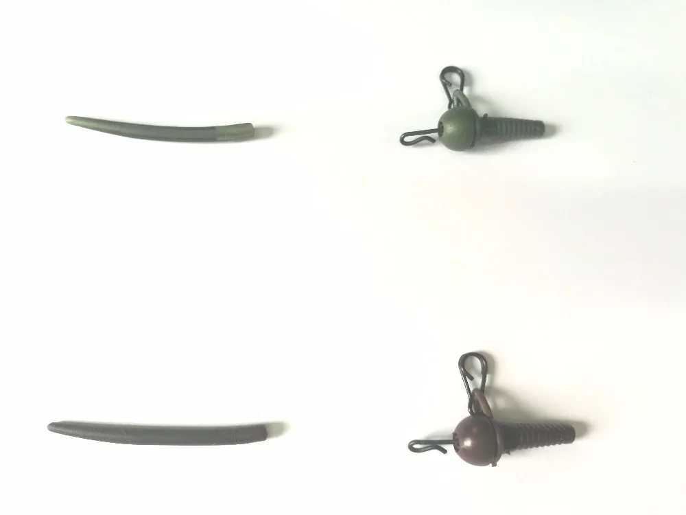 10-x-Anti-Tangle-Rig-Sleeves-soft-10-x-Safety-Sleeves-Clips-10-x-Quick ...