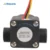 G1/2 4 Point Water Flow Sensor Fluid Flowmeter Switch Counter Hall ...