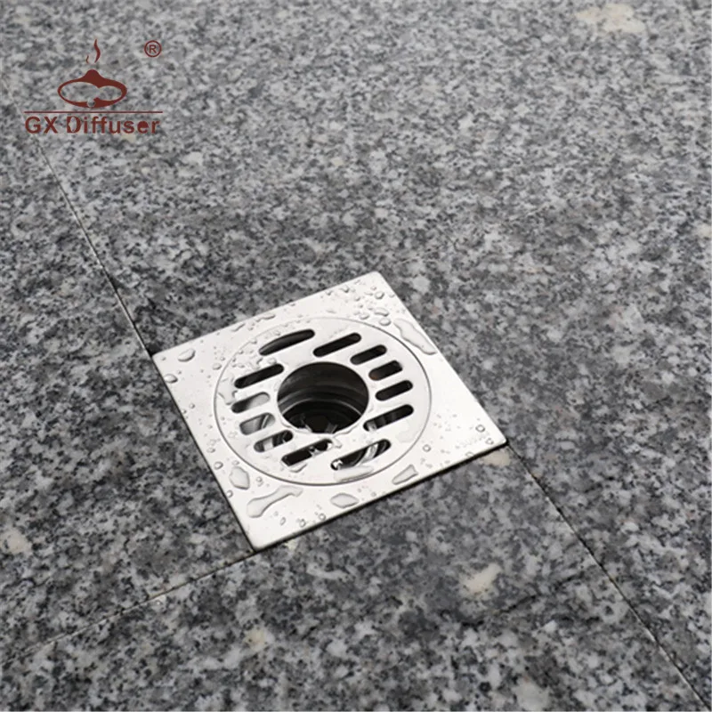 GX.Diffuser High Quality Stainless Steel Floor Drain Shape Chrome Plate ...