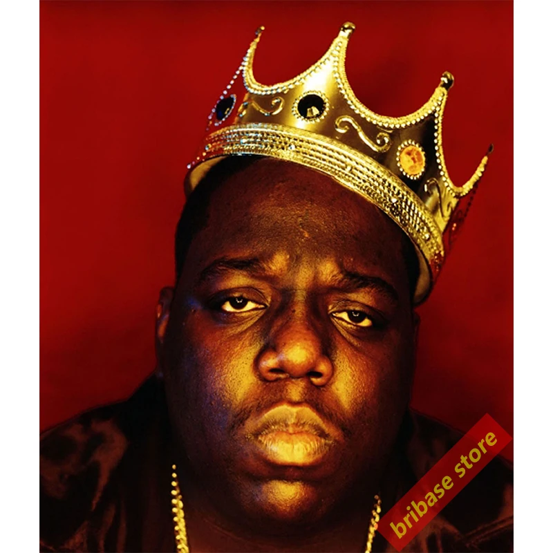 Rapper singer Biggie Smalls Poster The Notorious B.I.G. album cover ...