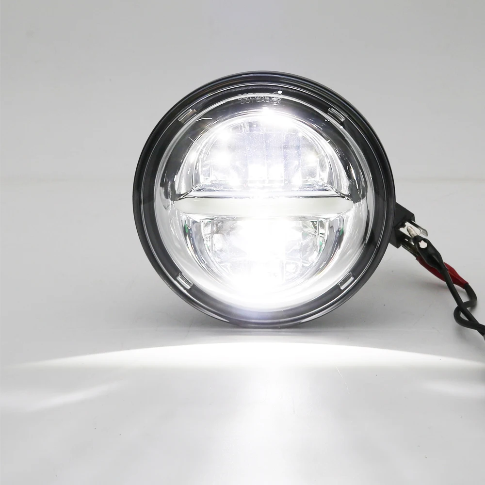 5 3/4 " Round Motorcycle Headlight 5.75 inch LED Headlight DRL For ...