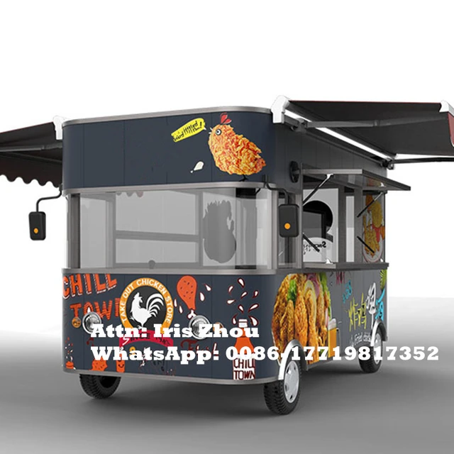 Movable Food Cart Design