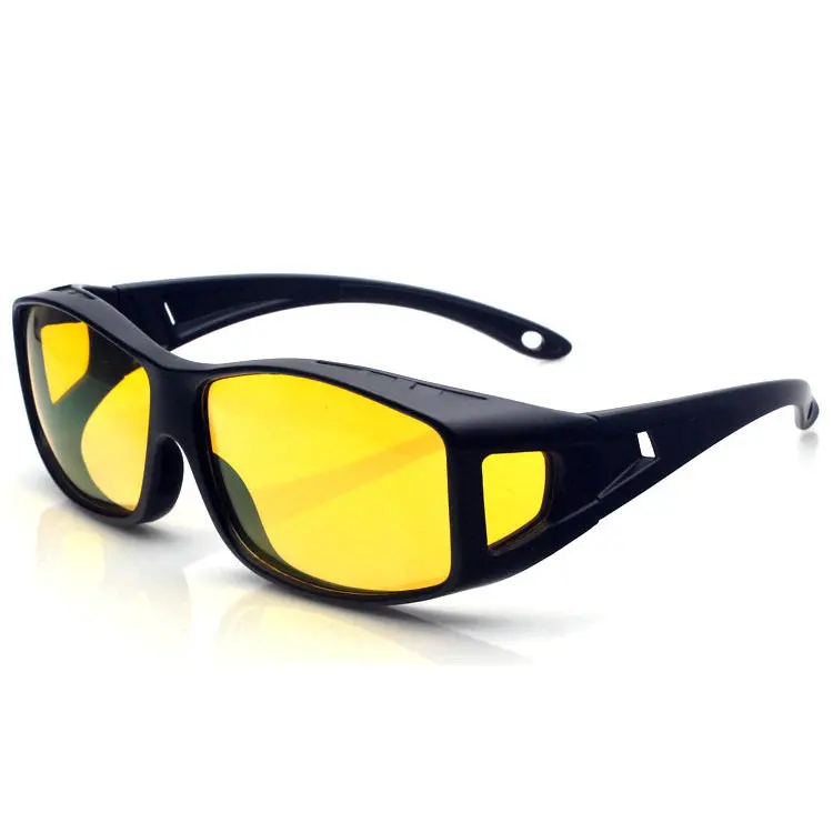 2019 High End Set Of Glasses Hd Vision Sunglasses Men Myopia Mirror Night Driving Sunglass Over