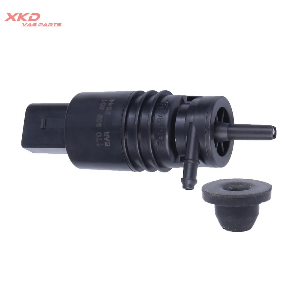 Windshield Washer Pump For V-w Jet-ta Golf Passat Cc Au-di A4 S4 A6 A8 ...