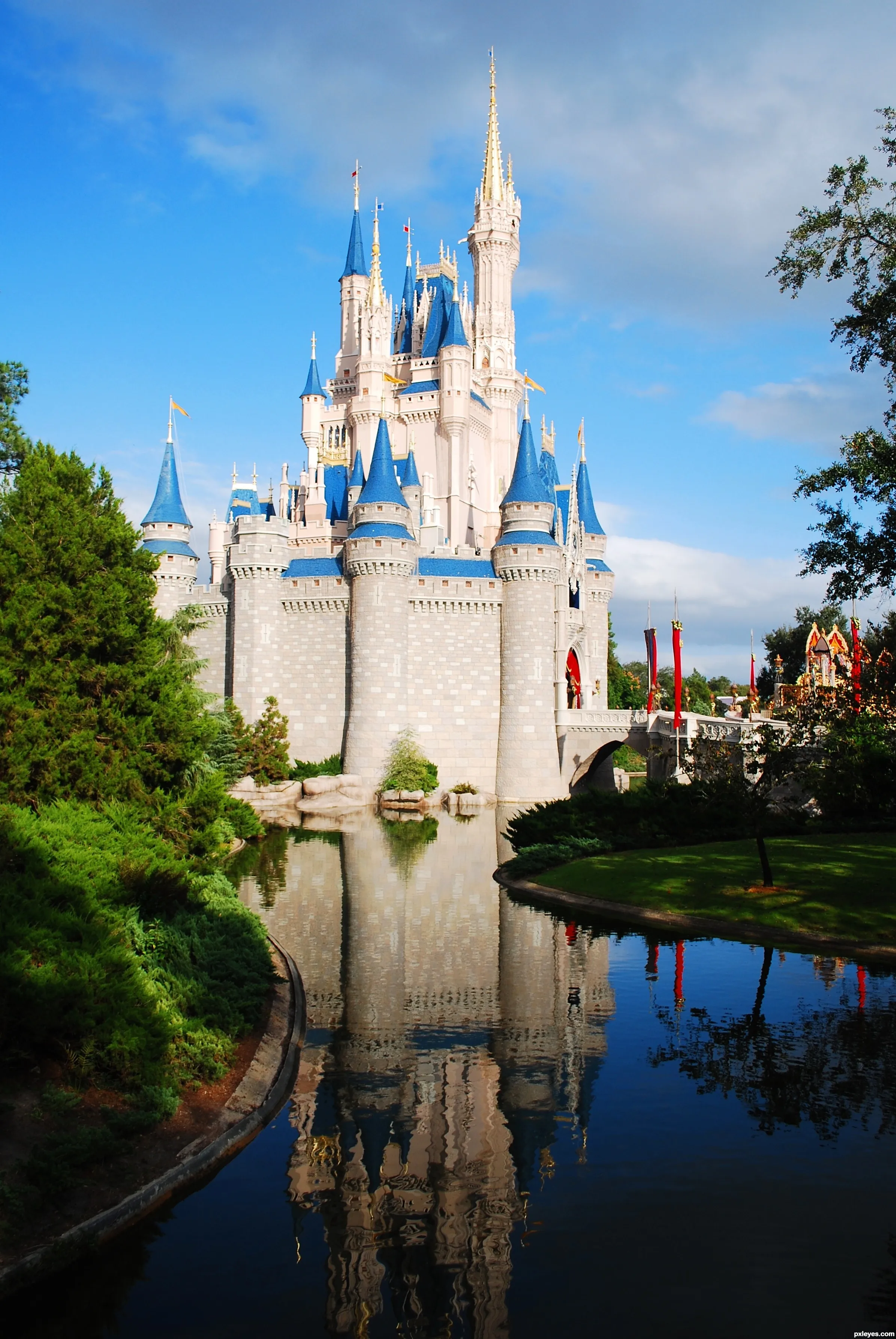 Disney Castle Background High Resolution