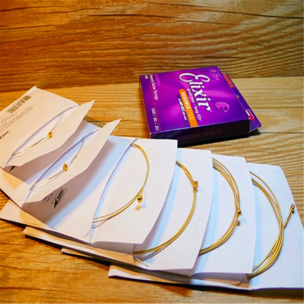 Elixir cuerdas de guitarra acústica, 6 instrumentos musicales, piezas ...