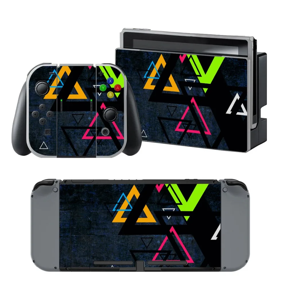 NS NX Accessories Vinyl Skin Sticker for Nintendo Switch Console ...