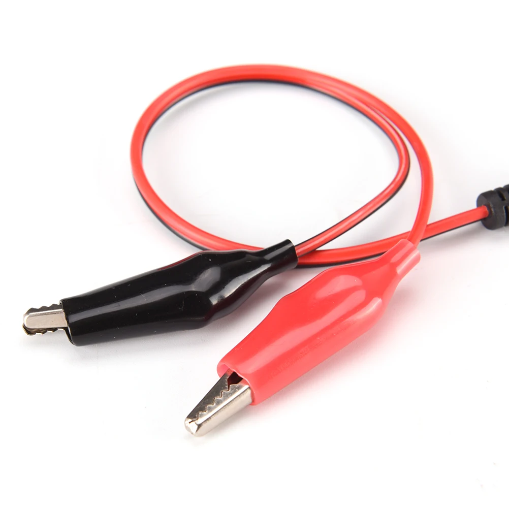 Alligator Clips 2 Alligator Clip Power Cable Crocodile Wire DC Voltage ...