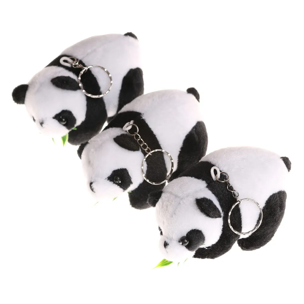 Kawaii Panda Cartoon Doll Plush Keychain - KawaiiMerch.com
