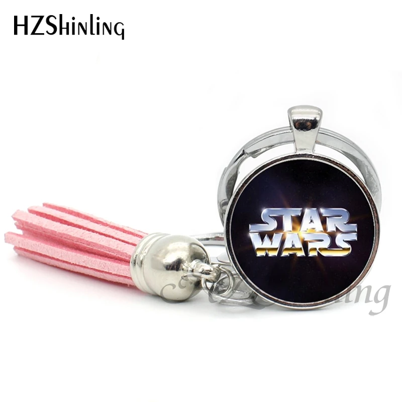2017 New Design Jedi Order Tassel Keychain Steampunk Round Star Wars ...