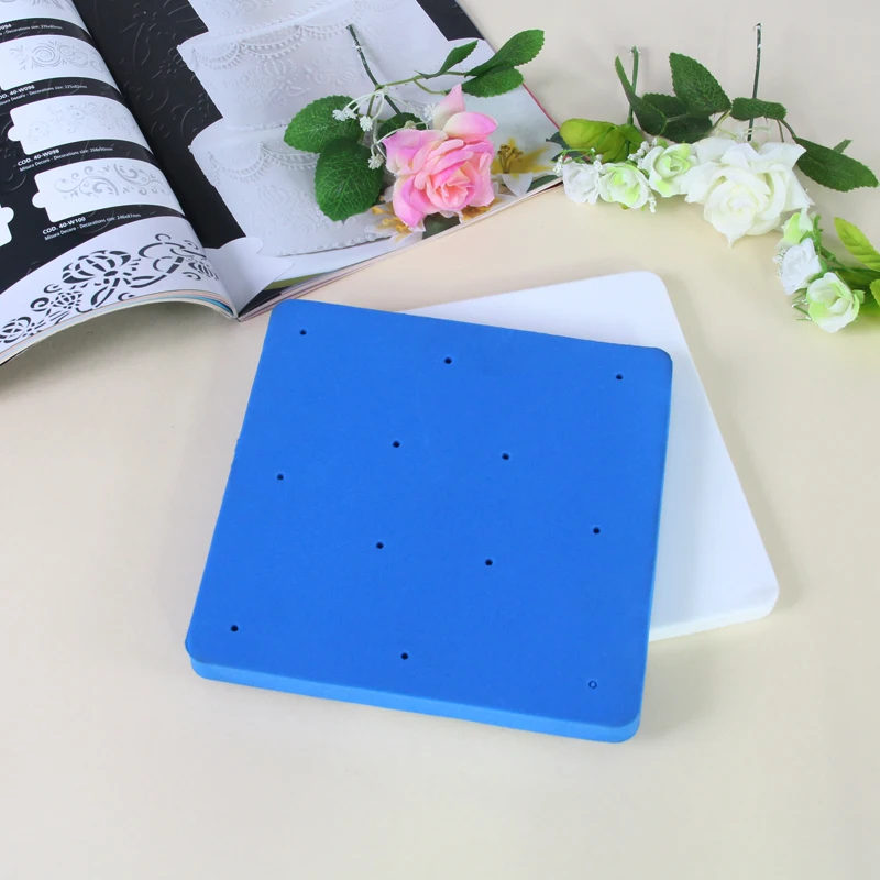 Foam-Pad-Mat-Fondant-with-Holes-Mat-Baking-Tools-Useful-Fondant-tools ...