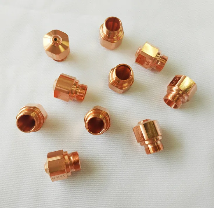NK HK Laser Nozzle For Fiber Cutter NK10-15 3-16058 12-15 3-16059 15-15 ...