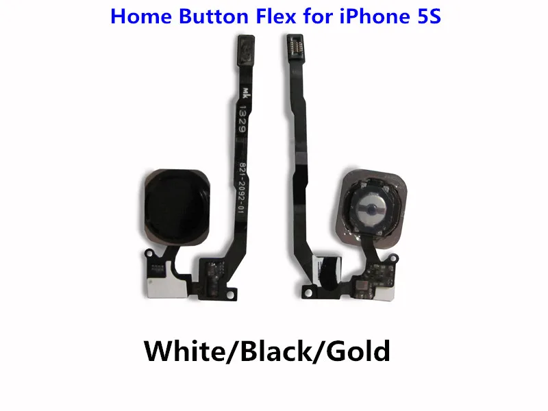 1PC High Quality New Home Button with Flex for iPhone 5s Home Flex ...