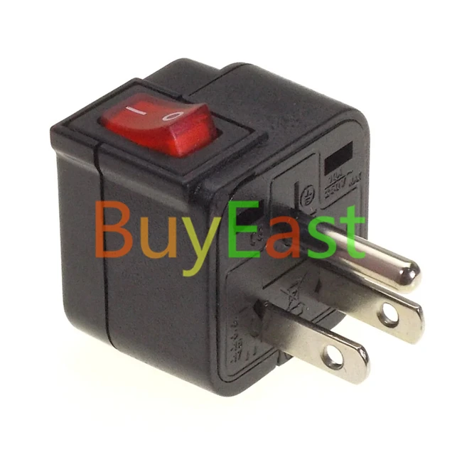 WONPRO USA/Canada Travel Adapter AC Power Plug Convert World Plug With ...