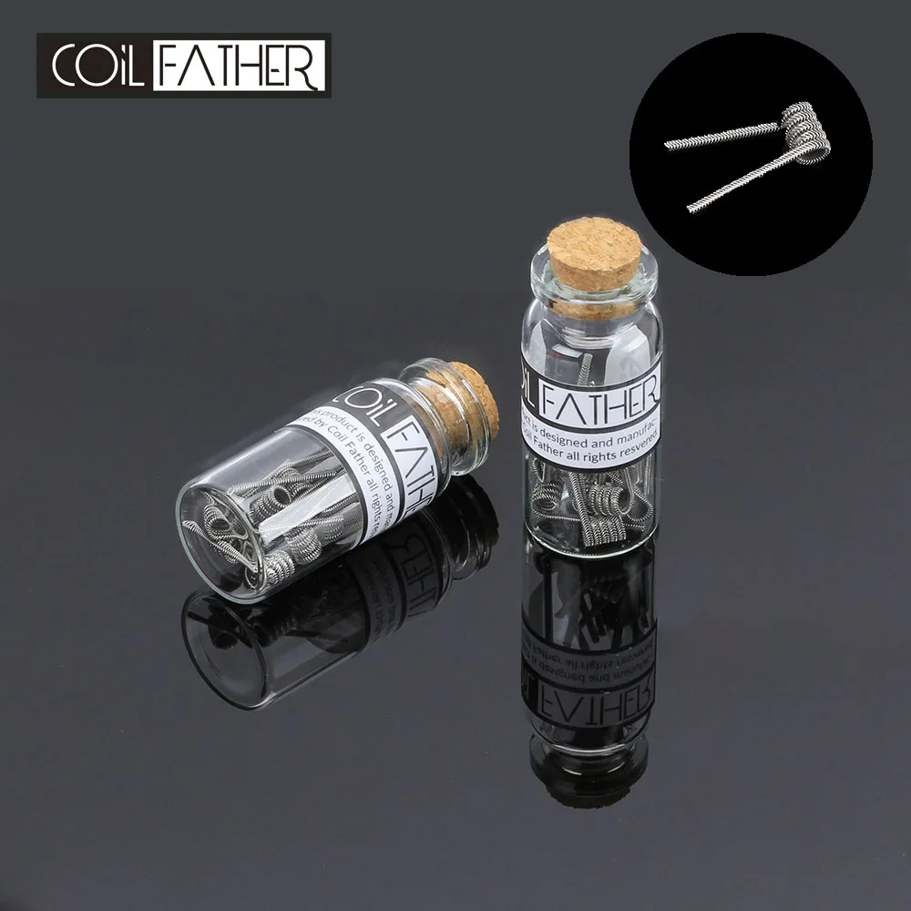 Coil Father Prebuilt Coil Clapton Alien Dragon Skin DNA Nichrome Ni80 ...
