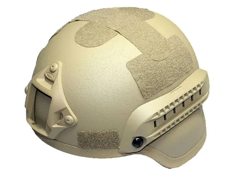 Tactical ACH Helmet Airsoft MICH 2000 NVG Mount Side Railway Tan|tan ...