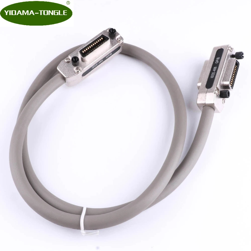 IEEE488 Cable GPIB Cable IEEE 488 GPIB Bus Interface Cable 0.5M 1M,2M ...