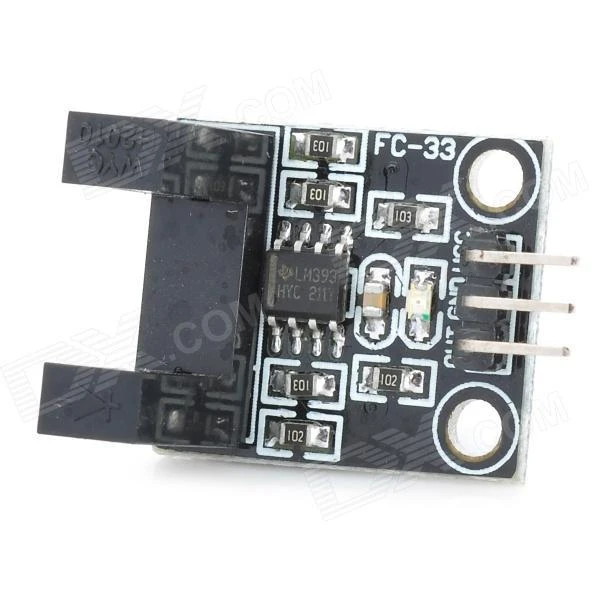 FC-33 Electric Motor Speed Sensor Module For Arduino - Black + Silver