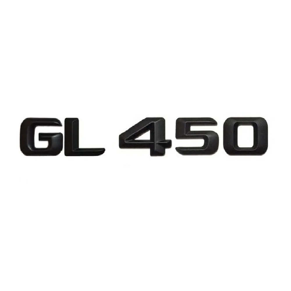 1 set Matt Black " GL 450 " Car Trunk Rear Letters Words Number Badge ...