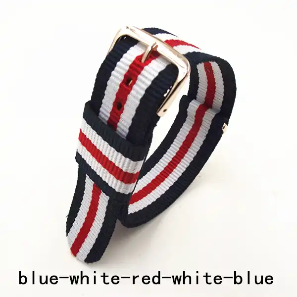 1PCS High quality 16MM 18MM 20MM 22MM nato strap Rose gold buckle nato ...