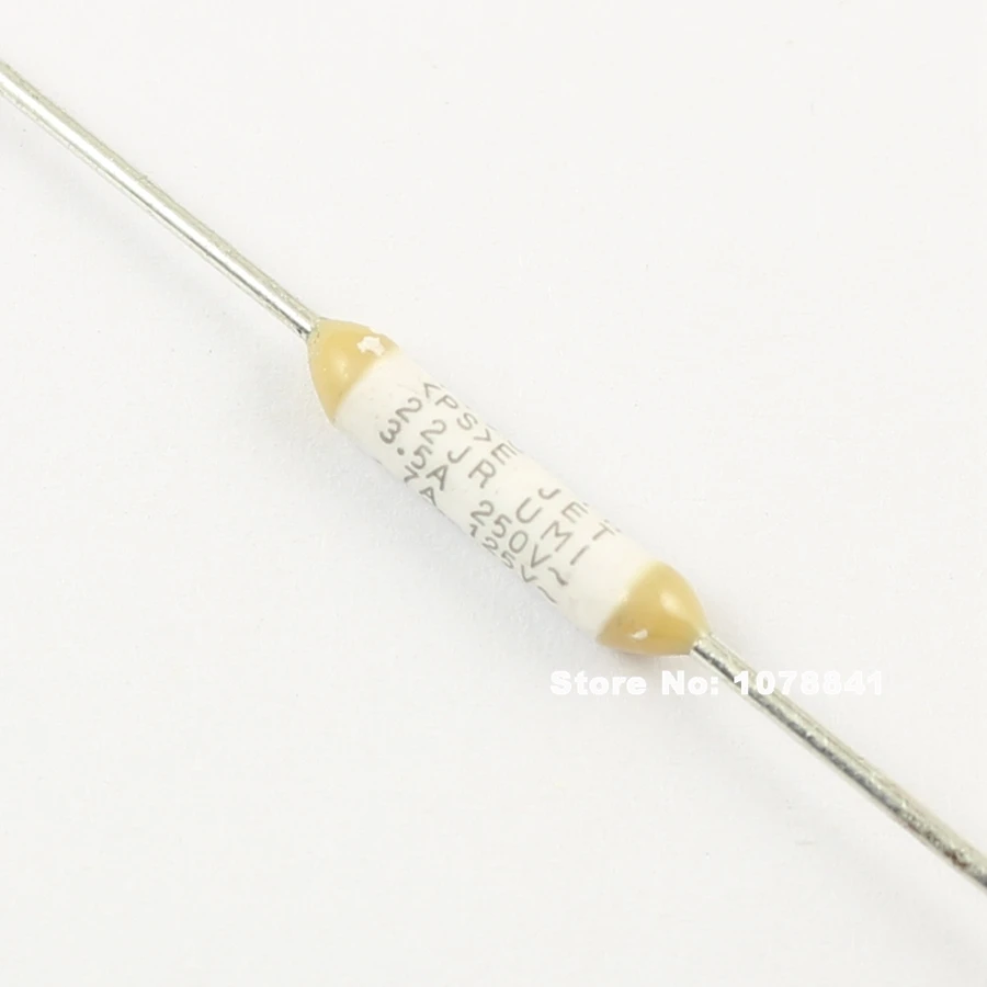 10pcs Elcut Umi Microtemp Thermal Fuse Axial 22jr Cutoff 145 Degree 3 ...