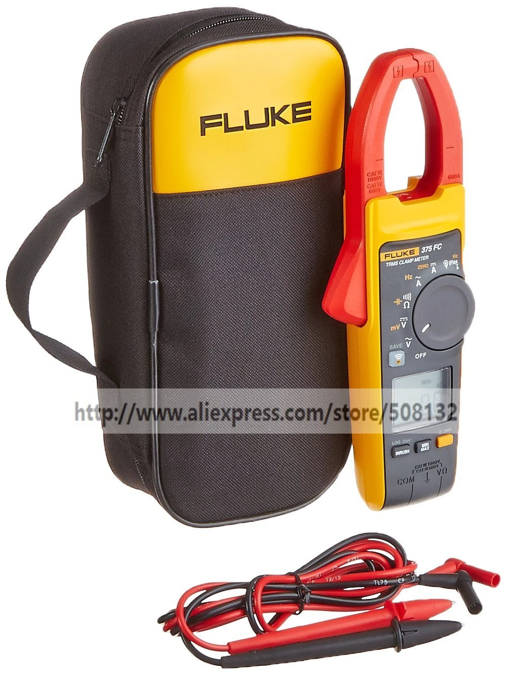 Fluke 375 FC True-rms AC/DC Clamp Meter FLUKE 375FC 375FC