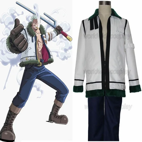 One Piece Smoker Cosplay Outfit Free Shipping Custom Made for Halloween ...