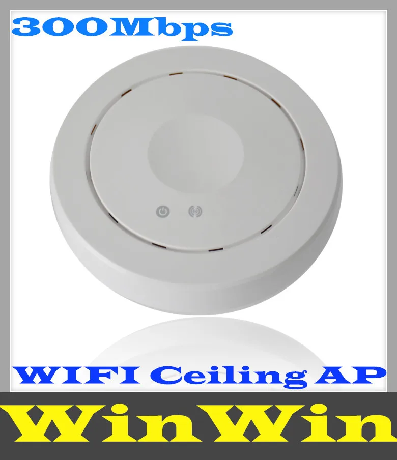 Fashion 300Mbps wireless wifi ceiling access point AP client wifi ...