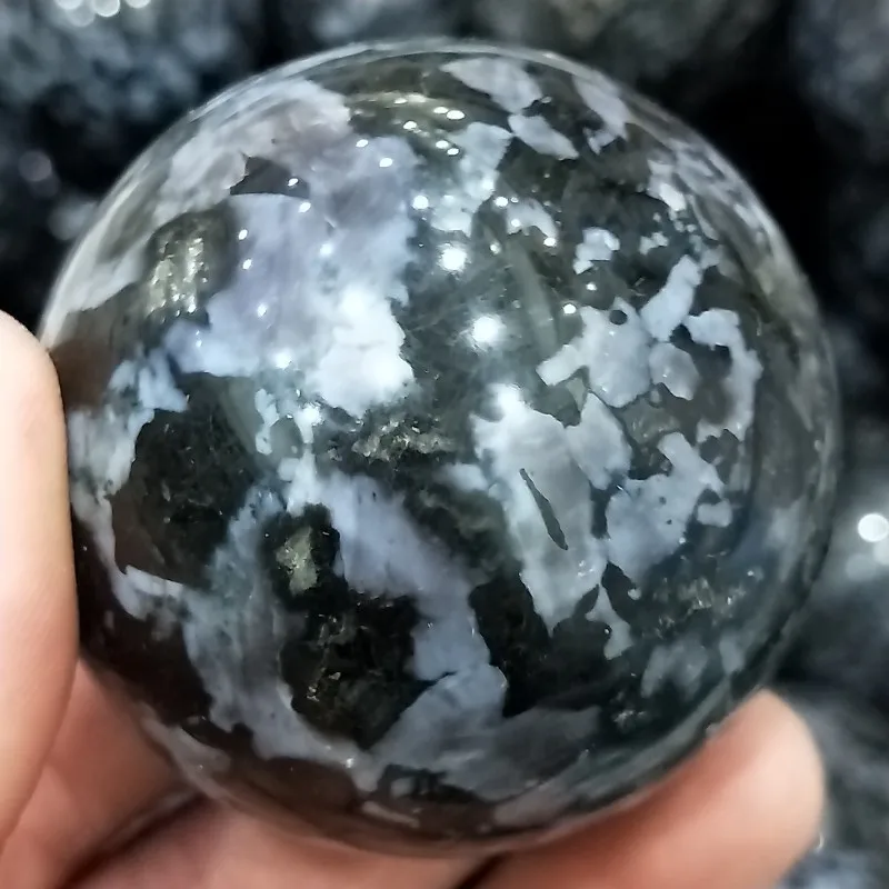 DHXYZB – boule sphérique de Quartz en cristal naturel, boule de roche ...