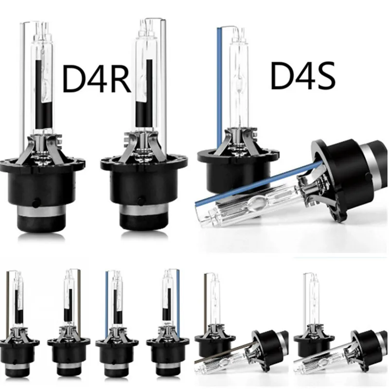 2x D4r D4s Hid Bulbs 12v 35w 4300k 6000k 8000k Car Hid Xenon Headlight ...