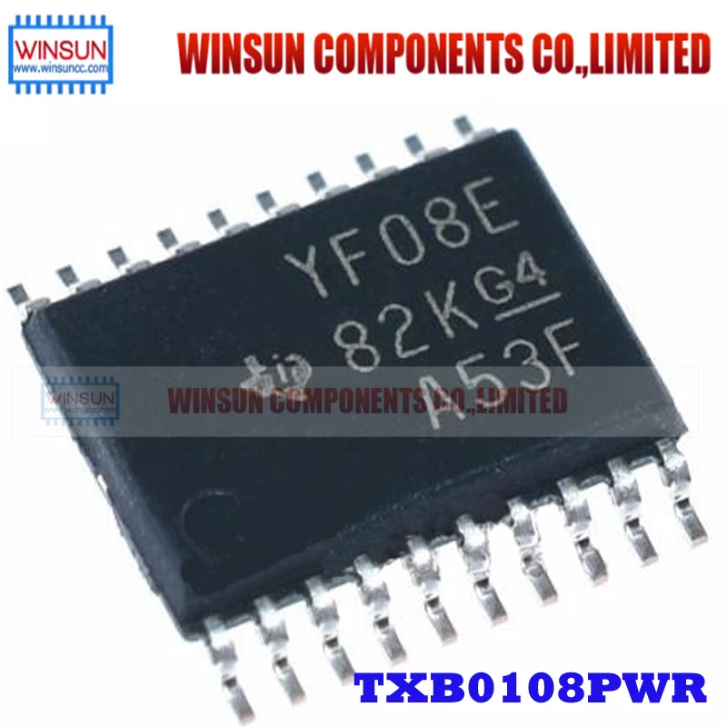 5PCS/LOT TXB0108PWR TXS0108EPWR YF08E YE08 TSSOP20 Brand New|Connectors ...