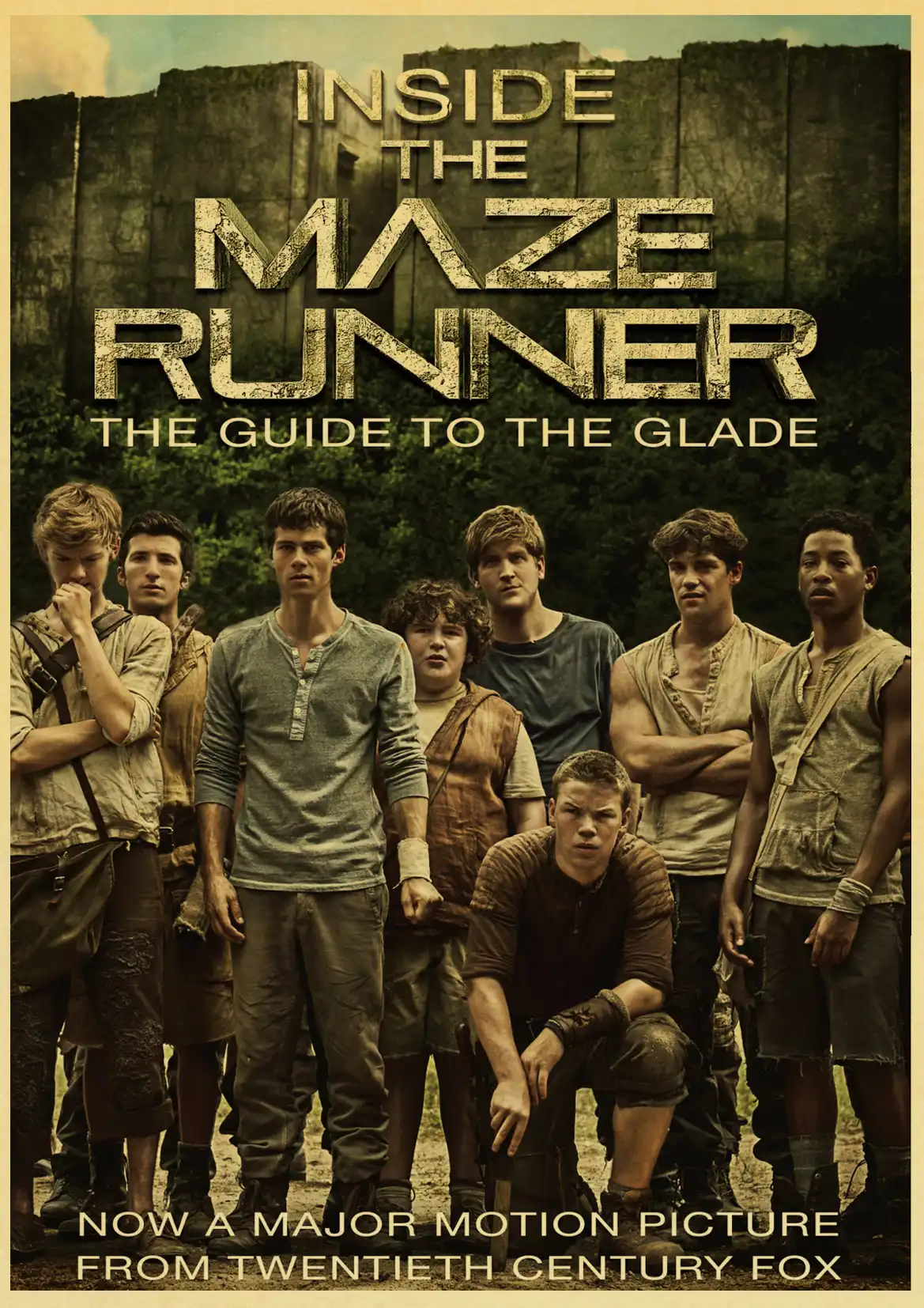 The Maze Runner Movie Poster Vintage poster retro poster Painting Home ...