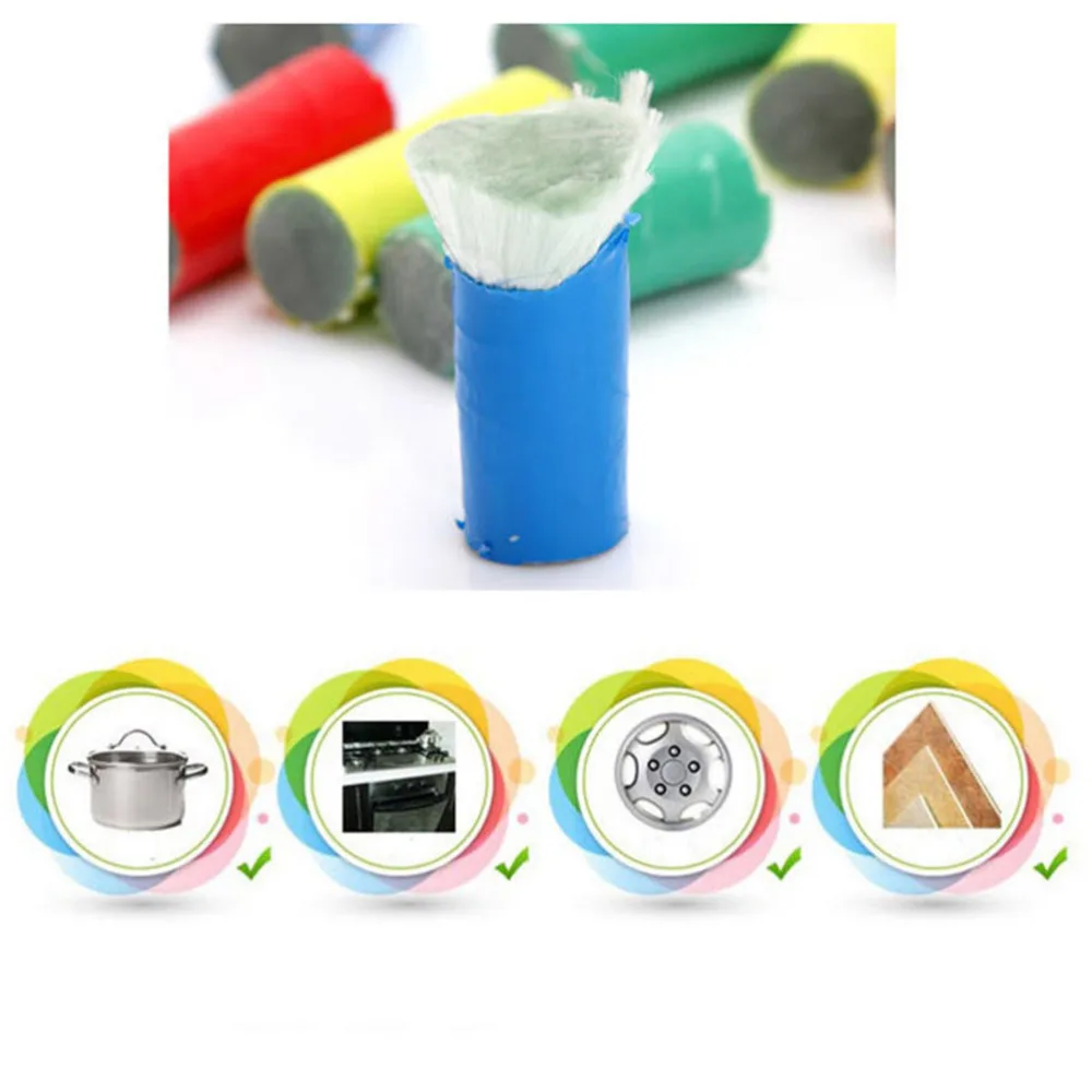 1PCS Cleaning Brushes Random Color Wash Brush Stainless Steel Rod Magic ... 1PCS Cleaning Brushes Random Color Wash Brush Stainless Steel Rod Magic ...